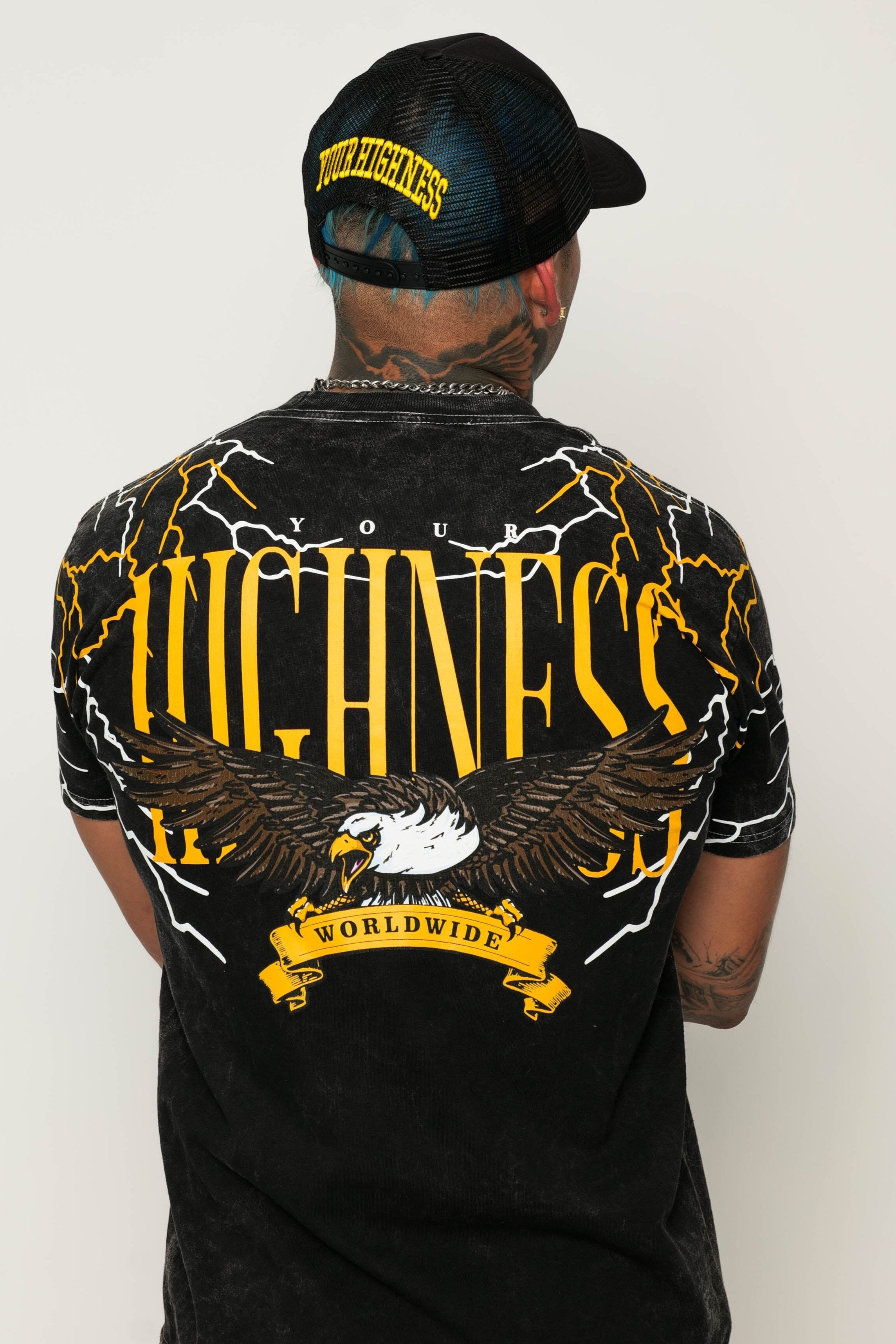 Soaring High Tee Black – Your Highness Clothing