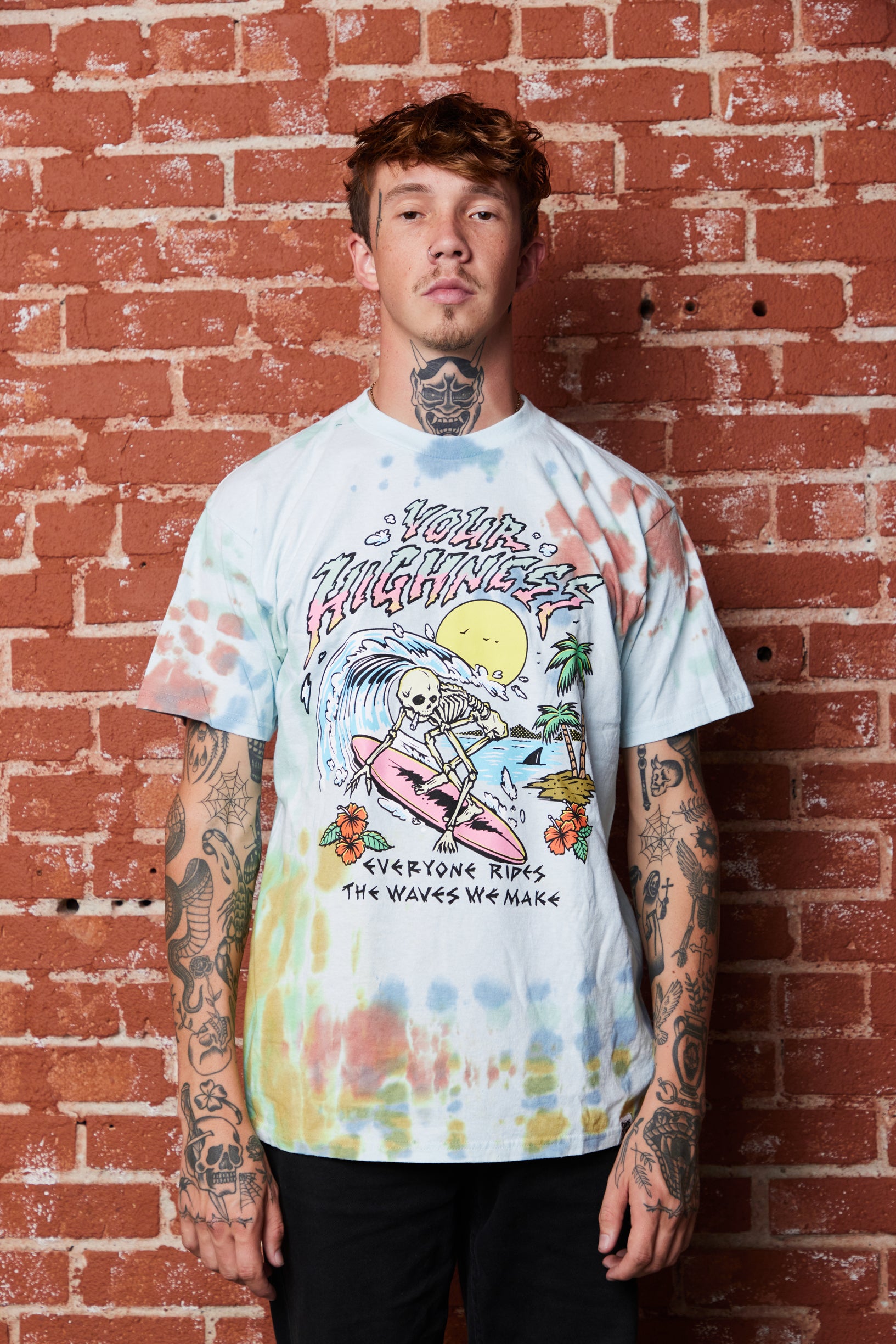 Ride The Wave Blue Dye S/S – Your Highness Clothing